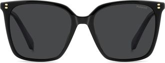 Polaroid unisex, Accessoires, Noir, Taille: 55 MM PLD 4201/S/X Lunettes de soleil