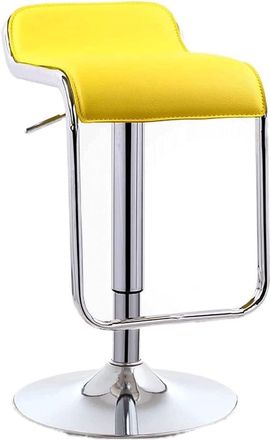 Generic Drehbarer Barhocker, moderner minimalistischer Barhocker, h&ouml;henverstellbarer Barhocker f&uuml;r Zuhause/Blau/61-81 cm