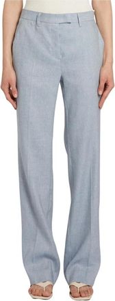 Marella Femme, Pantalons, Bleu, Taille: 38 FR Chinos