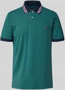 Christian Berg Regular Fit Poloshirt aus reiner Baumwolle
