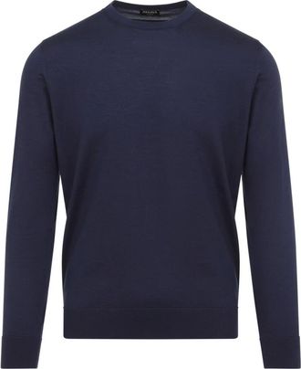 Ermenegildo Zegna Homme, Pulls, Bleu, Taille: L Cashseta Crewneck