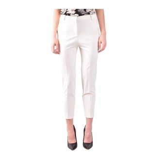 Pinko Schlichte Hose mit Rei&szlig;verschluss und Knopf - - Trousers - Damen - Rosa - L