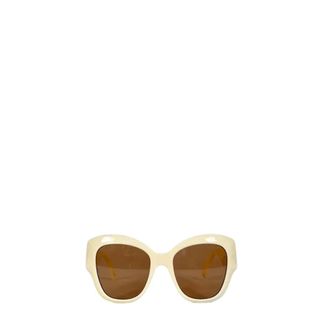 Gucci Pre-owned Plastik sonnenbrillen - - Pre-owned - Damen - Beige - ONE SIZE