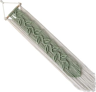 Generic Makramee-Wandkunst, Makramee-Wandkunst, Boho-Wandteppich, Boho-gewebter Wandteppich, Boho-Webteppich, Mehrzweck-gewebter Faden-Quaste, f&uuml;r Studio und 