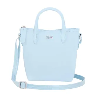Lacoste Femme, Sacs, Bleu, Taille: ONE Size Mini L.12.12 Concept Tote