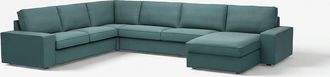 IKEA KIVIK 6er-Ecksofa m R&eacute;camiere