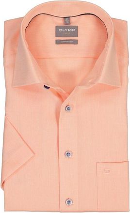 Olymp Herren Hemden orange Baumwolle