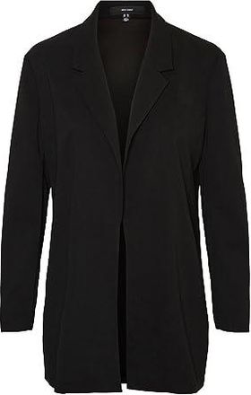 Vero Moda Vero Moda Vmlivamaria Ls Blazer Long Noos Blazer, Femme, Schwarz, XS