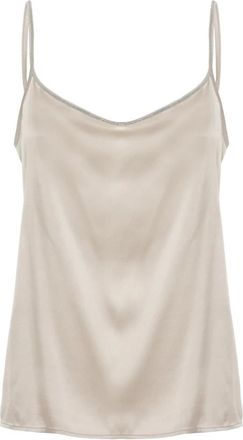 PANICALE Panicale, Femme, Blouses et Chemises, Beige, Taille: 40 FR Sil Top