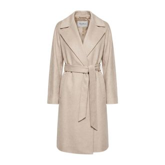 Max Mara Cappotto Bombo - Femme - Manteaux - Beige - Taille: 34 FR