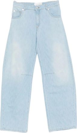 Ermanno Scervino Femme, Jeans, Bleu, Taille: 36 FR Wide Jeans
