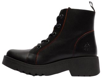 FLY London Fly London Damen Metz788fly Fashion Boot, Black Red, 39 EU