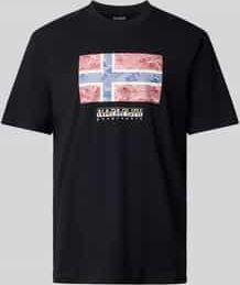 Napapijri T-Shirt mit Label-Print Modell DRAPEAU