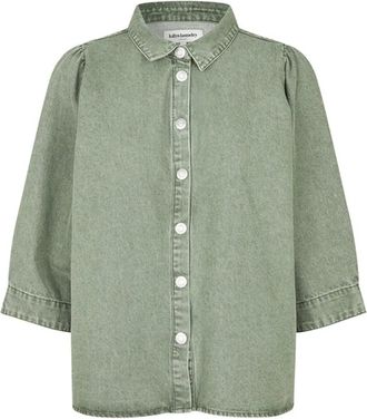 Lollys Laundry Femme, Blouses et Chemises, Vert, Taille: 36 FR PaulinaLL Shirt