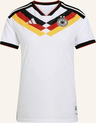 adidas Deutschland 26 Authentic Heimtrikot Frauenteam weiss