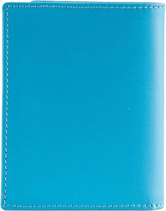 Comme Des Gar&ccedil;ons Femme, Accessoires, Bleu, Taille: ONE Size Classic Leather Bifold Wallet