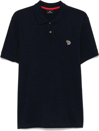 Paul Smith Homme, Tops, Bleu, Taille: M Polo Z&egrave;bre
