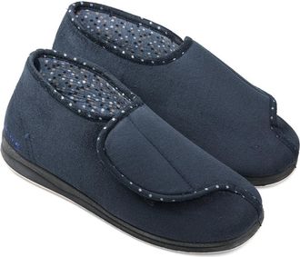 Padders Damen Cherish Hausschuhe, Blau/Marineblau