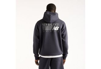 New Balance Kapuzensweatshirt REIMAGINED FLEECE HOODIE sportlicher Look, aus Baumwolle und Polyester, klassischer Schnitt