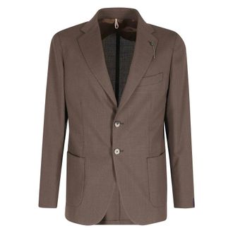 Santaniello Homme, Vestes, Brun, Taille: M Blazer Opsak