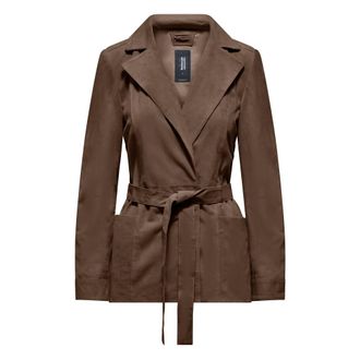Bomboogie Femme, Vestes, Brun, Taille: 42 FR Keja Leather Blazer