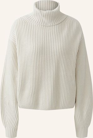 Oui Rollkragenpullover weiss