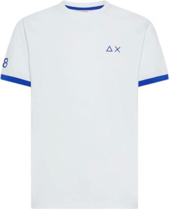 Sun 68 Homme, Tops, Blanc, Taille: M T-Shirt