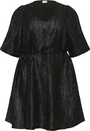 Kaffe Curve Femme, Robes, Noir, Taille: 54 FR Short Robes