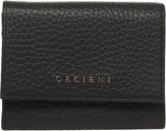 Orciani Femme, Accessoires, Noir, Taille: ONE Size Portefeuille Classique à Rabat en Noir
