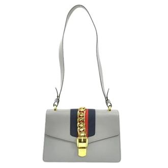 Gucci Pre-owned Leder gucci-taschen - - Pre-owned - Damen - Grau - ONE SIZE