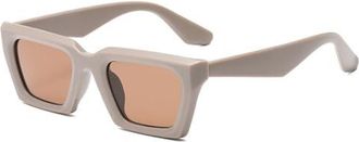 Generic Lunettes De Soleil Tendance For Hommes, Protection UV400, Id&eacute;ales For Les D&eacute;placements Quotidiens Et La Photographie De Rue For Femmes.(Brown)