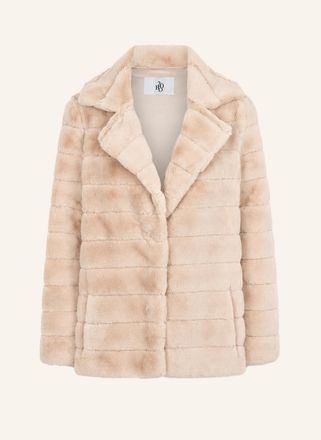 Americandreams Americandreams Faux Fur Coat Short Bailey beige