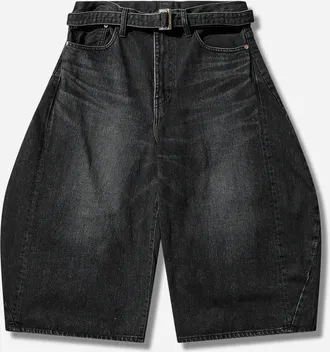 sacai Men s Denim Pants Black