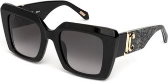 Just Cavalli Femme, Accessoires, Noir, Taille: 51 MM Sjc104 Lunettes de soleil