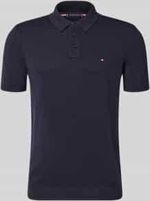 Tommy Hilfiger Regular Fit Strick-Poloshirt aus reiner Baumwolle