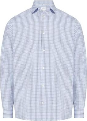 Au Printemps Paris Chemise à carreaux Fold