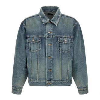 Saint Laurent Herren, Jacken, Blau, MGr&ouml;&szlig;e