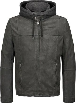 Milestone Herren Lederjacke braun Schafleder