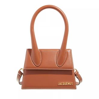 Jacquemus Shopper & Totes - Le Chiquito Moyen Top Handle Bag Leather - Gr. unisize - in Cognacbraun - für Damen