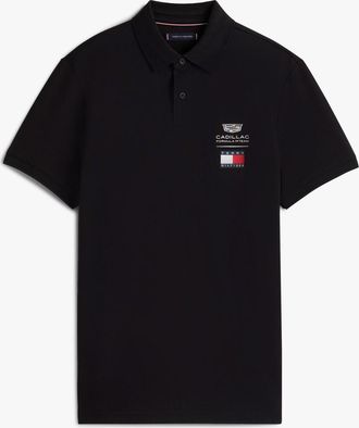 Tommy Hilfiger TH x Cadillac Formula 1 Team Piqu&eacute;-Poloshirt mit Logo in