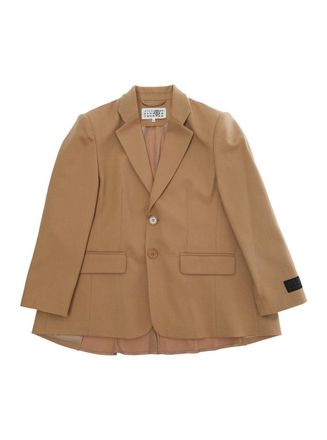 Maison Margiela Wool Blend Blazer - Brown