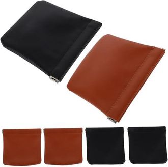 BESPORTBLE 6 Pièces sac de beauté trousse de maquillage pour Petit sac de rangement PU