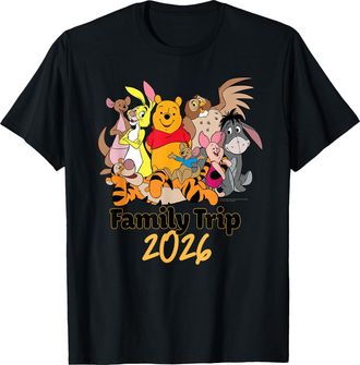 Disney Winnie the Pooh & Friends Family Trip 2026 Vacation T-Shirt