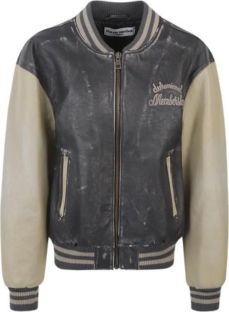 Duran Lantink veste Duranimal en cuir - Noir