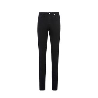 Universal Standard Skinny-Baumwolljeans in Schwarz