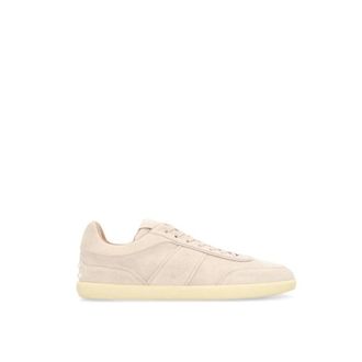 Tod's Tabs Leather Low Sneakers - - Shoes - Herren - Beige - 42 EU