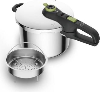 T-fal Schnellkochtopf SECURE TRENDY 6L mit Korb