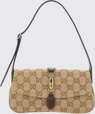 Gucci Mini Jackie Tasche von aus GG-Jacquard mit abnehmbarem Schultergurt