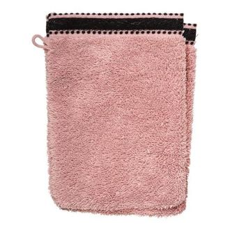 Atmosphera Atmosphera - Lot de 2 Gants de Toilette Joia - Coton 550 GR/m&sup2; - Rose 15x21 cm