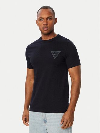 Guess T-Shirt M6BI49 K6186 Dunkelblau Slim Fit